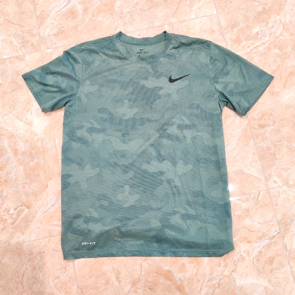 Nike | Shirts | Digital Camo Green Nike Active Dri Fit T Shirt | Poshmark